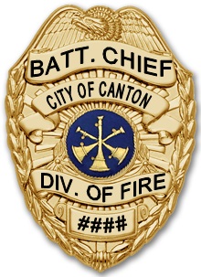 Coat Badge - Battalion Chief, Levinson's Uniforms