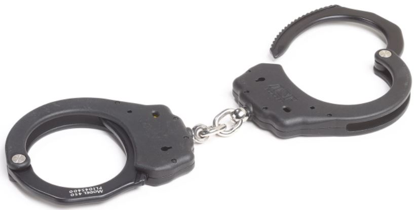 ASP Ultra Plus Cuffs Aluminum - Black, Levinson's Uniforms