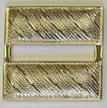ELC Captain Bars Corrugated Large - Gold, Levinson's Uniforms