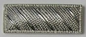 ELC Lieutenant Bars Corrugated Large - Silver, Levinson's Uniforms
