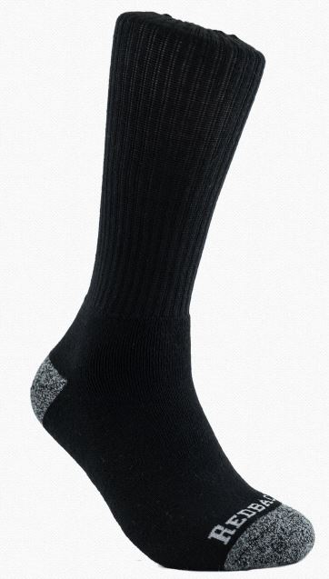 Redback Everyday Bamboo Sock - Black, Levinson's Uniforms